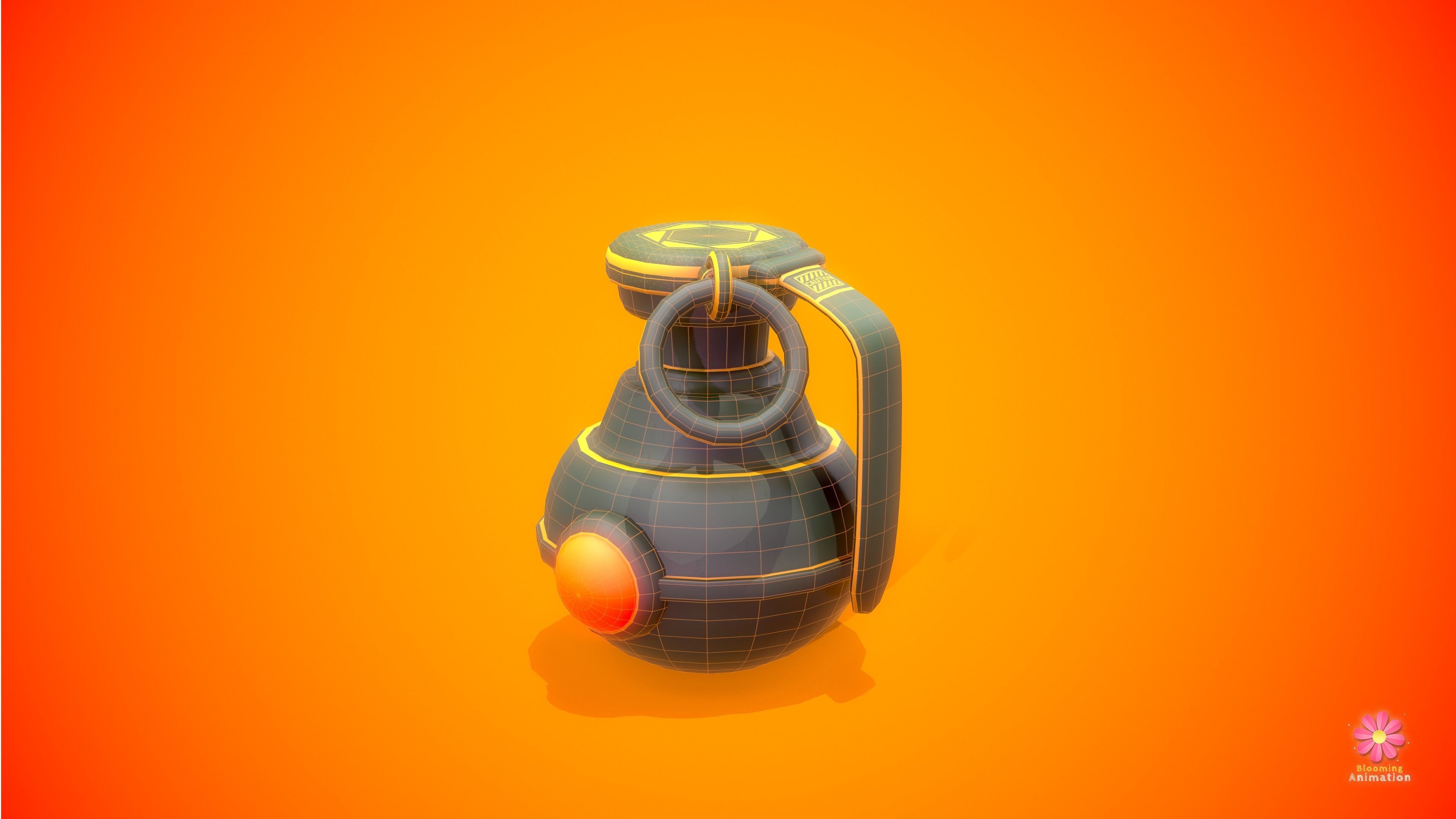 3D model Stylized Grenade VR / AR / low-poly | CGTrader