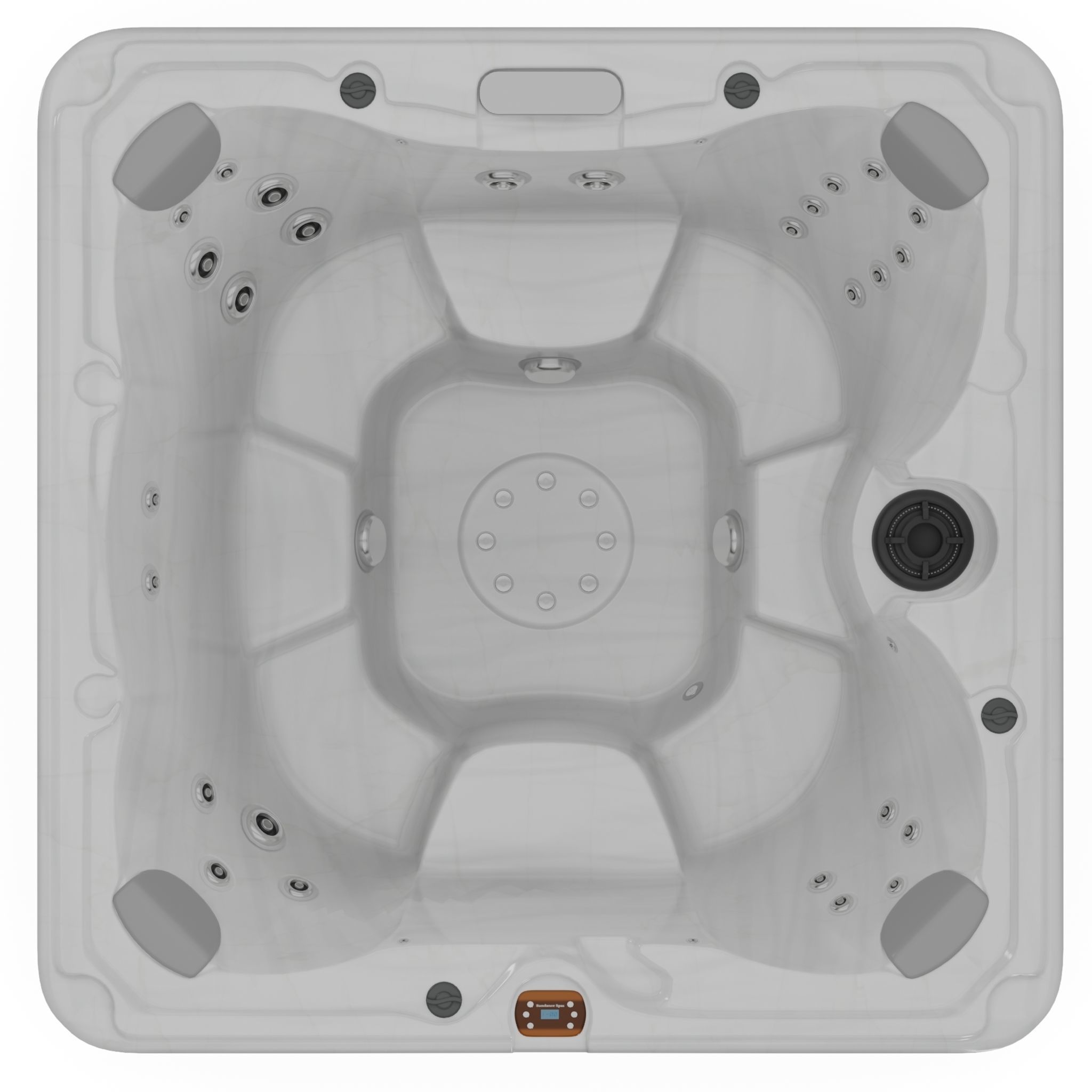 3D model 3D model of Hot Tub Jacuzzi Sundance Spas Edison VR / AR / low ...