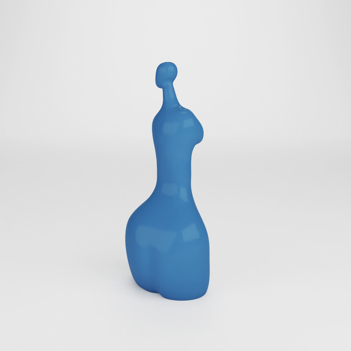 Abstract woman body sculpture for interior decoration 3D model | CGTrader