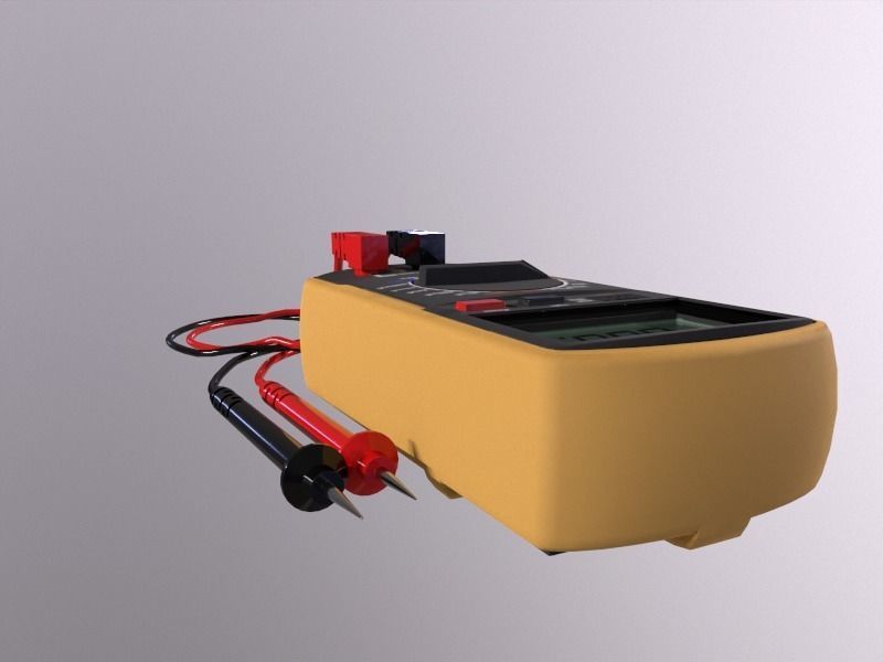 3D model Digital Electronic AVO Meter VR / AR / low-poly | CGTrader