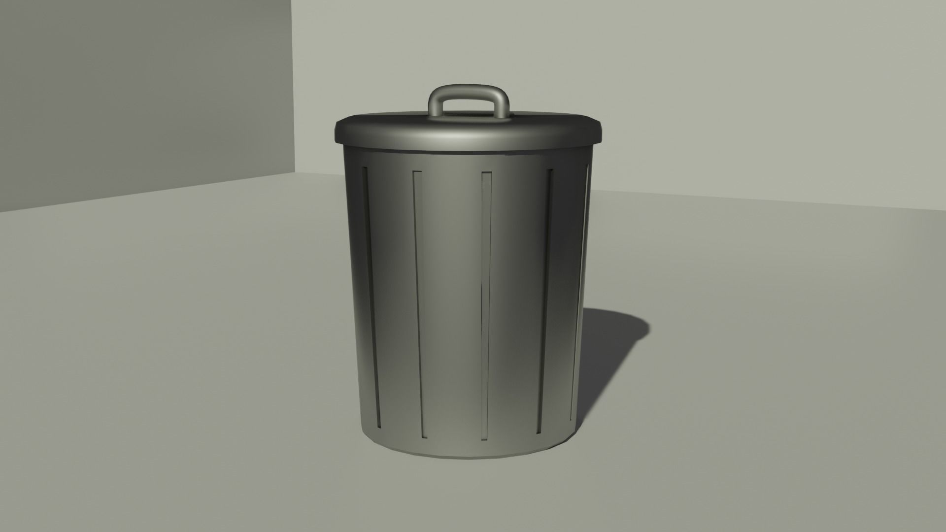 Garbage Can free VR / AR / low-poly 3D model | CGTrader