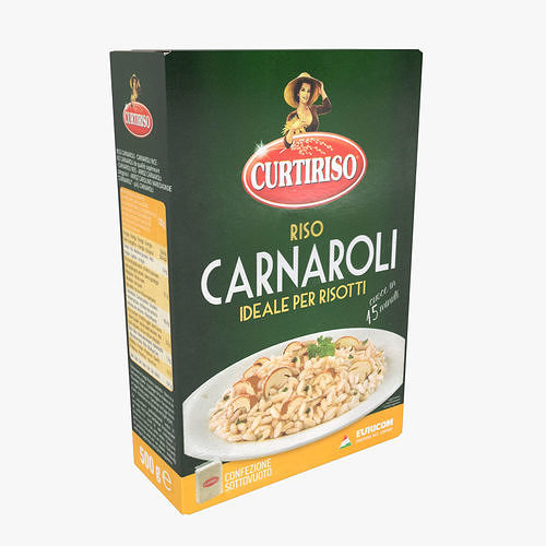 Riso CARNAROLI 3D model | CGTrader