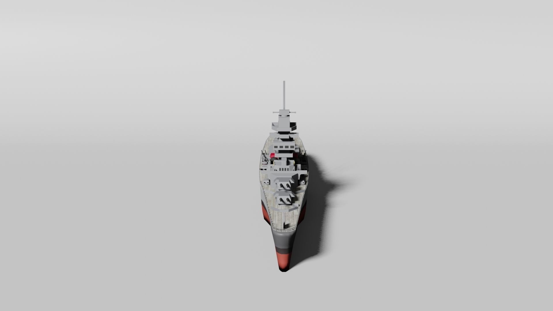 Historical German WW2 battleship 3D model | CGTrader