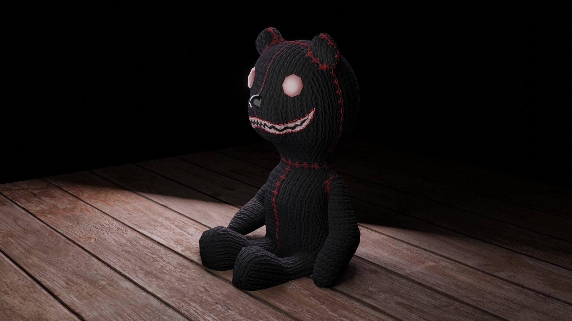 3D model Evil bear VR / AR / low-poly | CGTrader