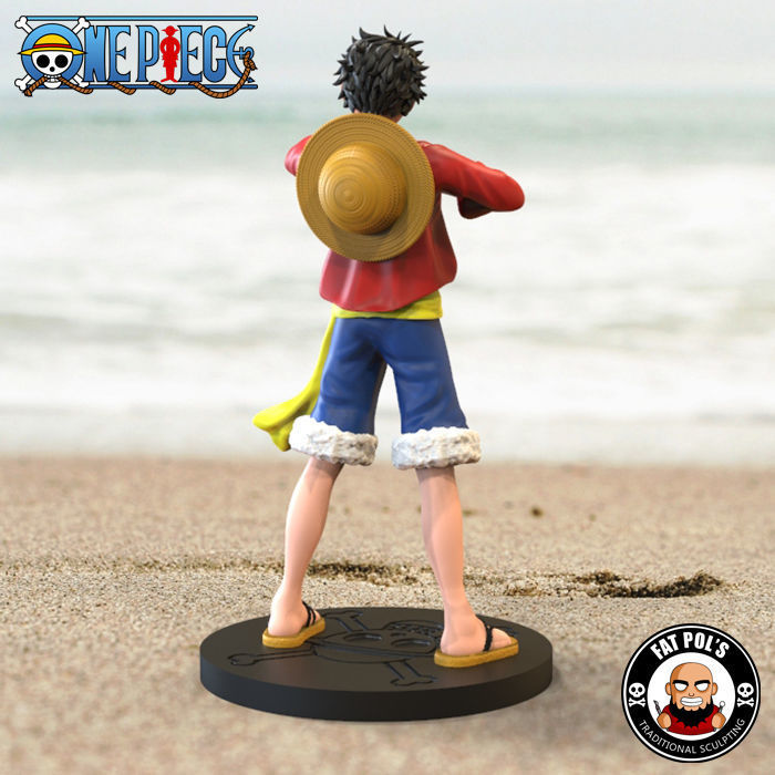 Luffy - One piece 3D model 3D printable | CGTrader