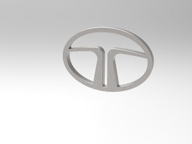Tata Motors logo 3D model 3D printable | CGTrader