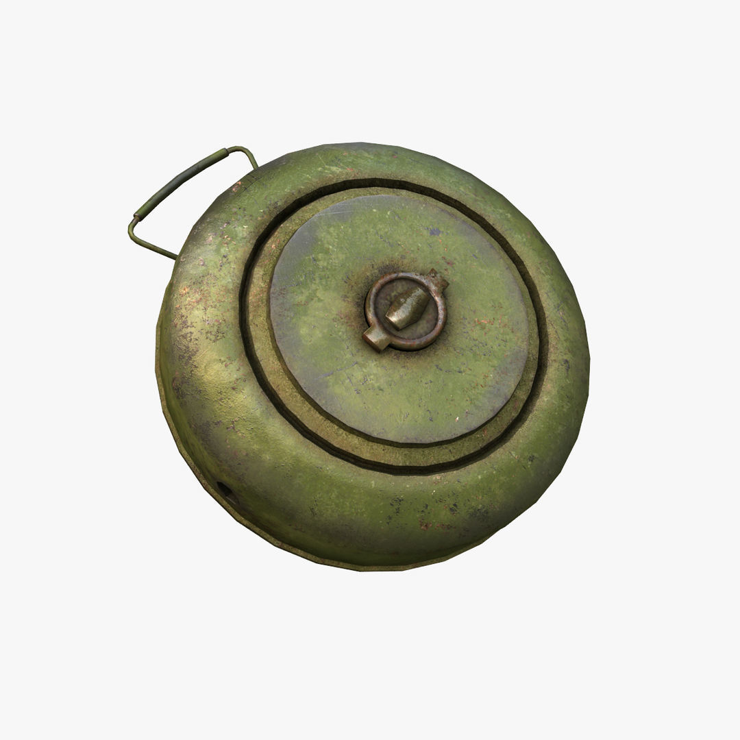 3D model Land Mine M12 VR / AR / low-poly | CGTrader