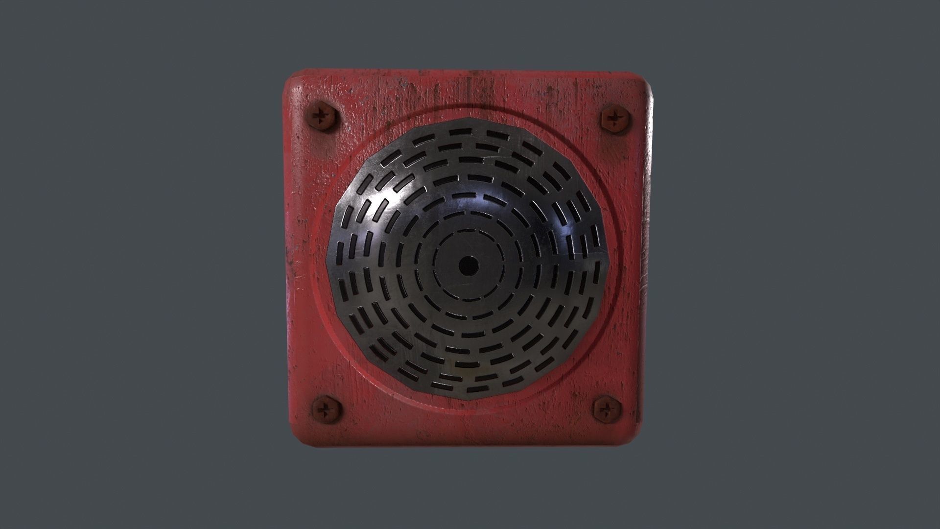3D model Intercom Speaker 3D Model VR / AR / low-poly | CGTrader