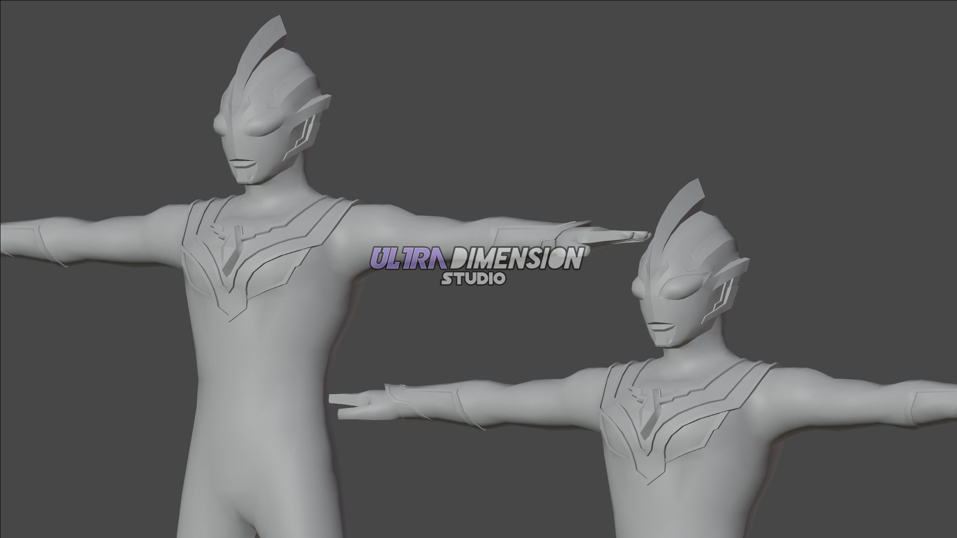Ultraman Trigger Truth and Evil Trigger - 3D Model 3D model | CGTrader