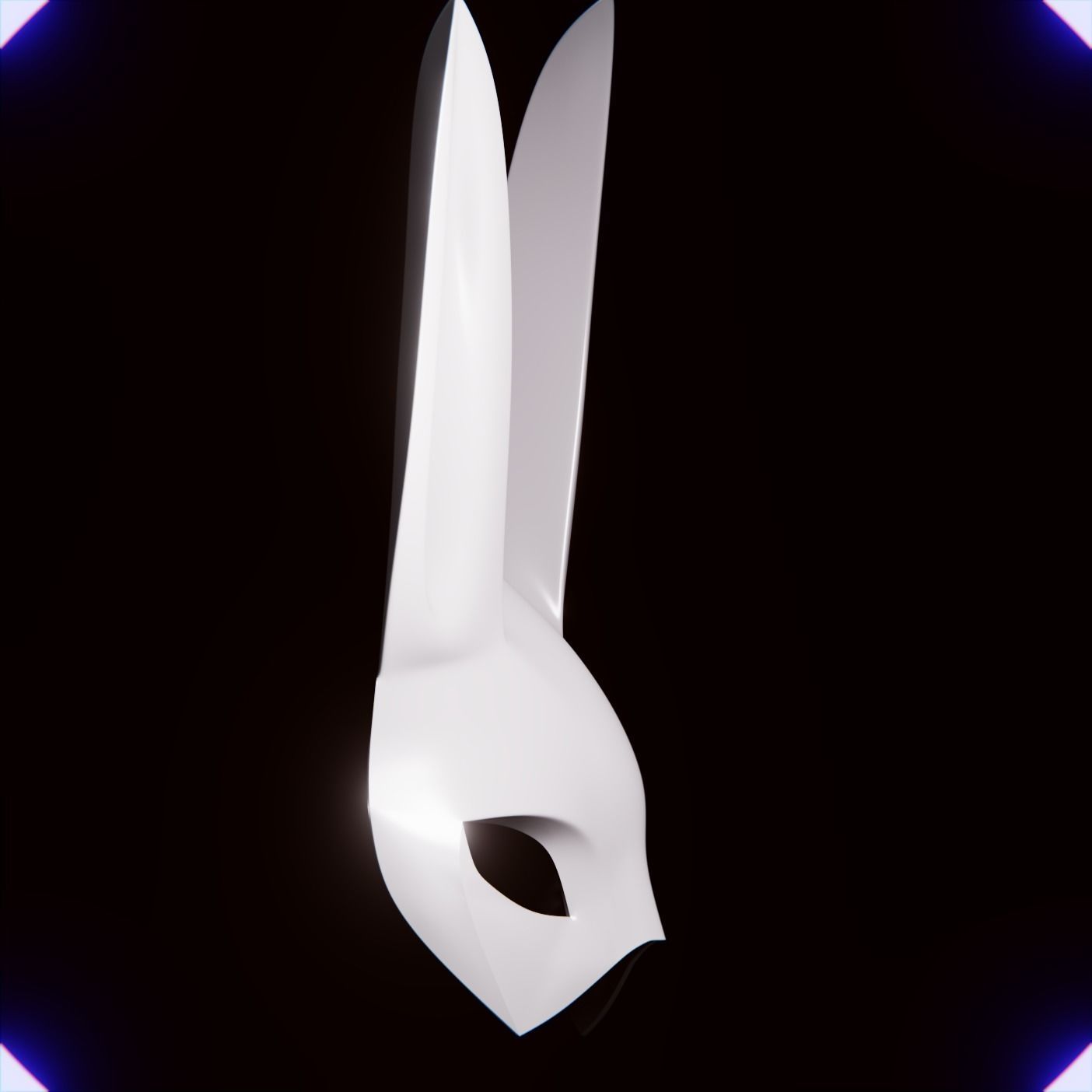 RABBIT MASK v1 3D model 3D printable | CGTrader