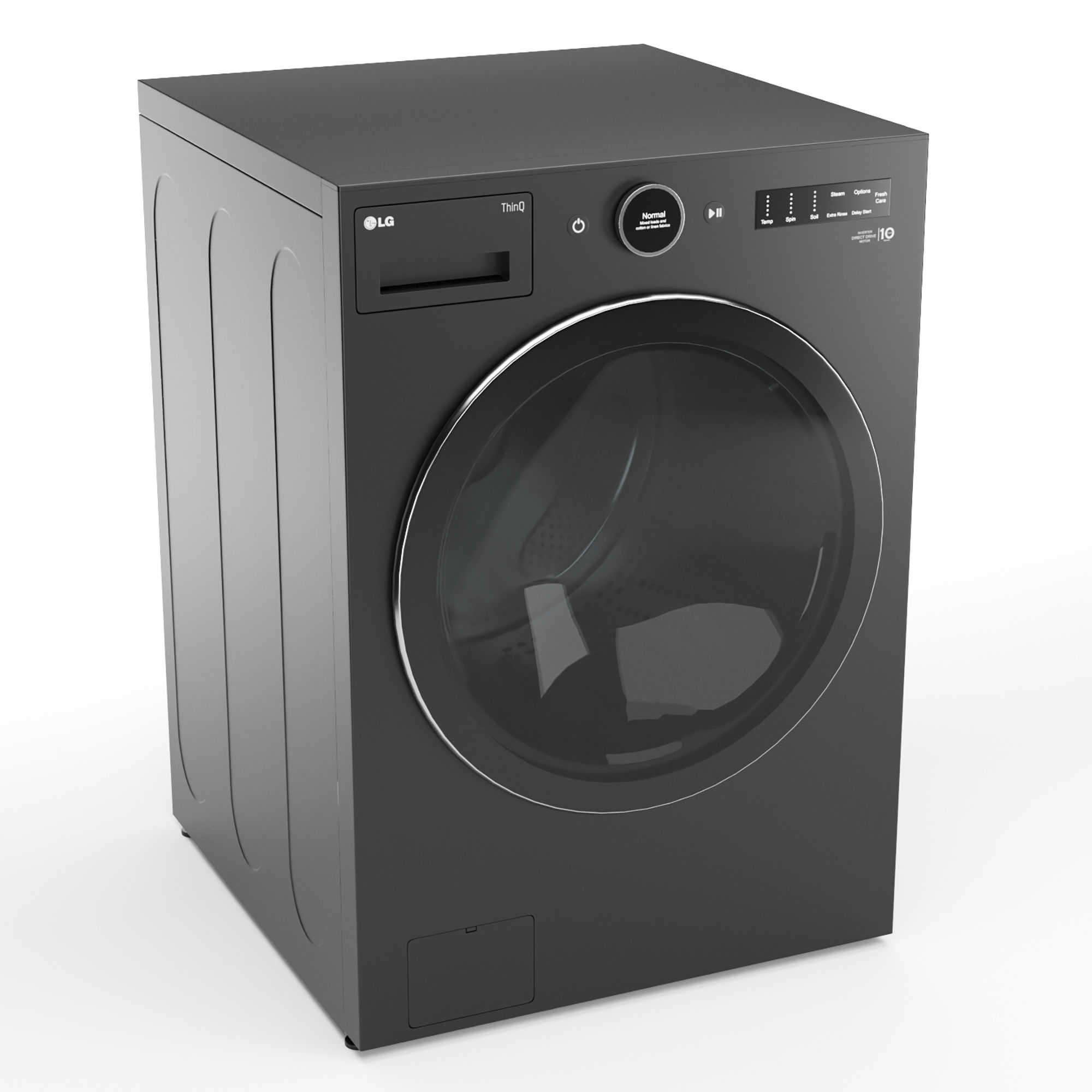 LG washing machine WM6700HBA 3D model | CGTrader