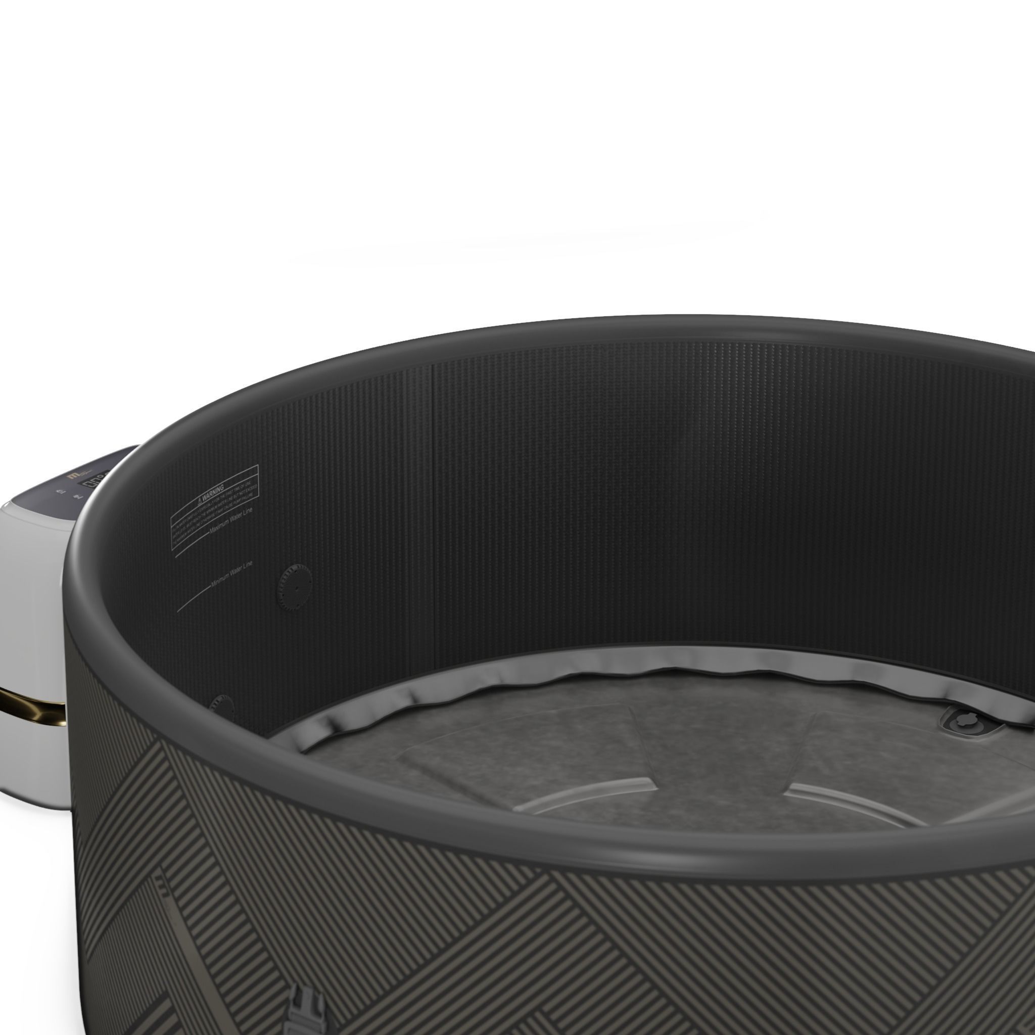 3D model 3D model of Hot Tub Jacuzzi MSPA Mono 6p VR / AR / low-poly ...