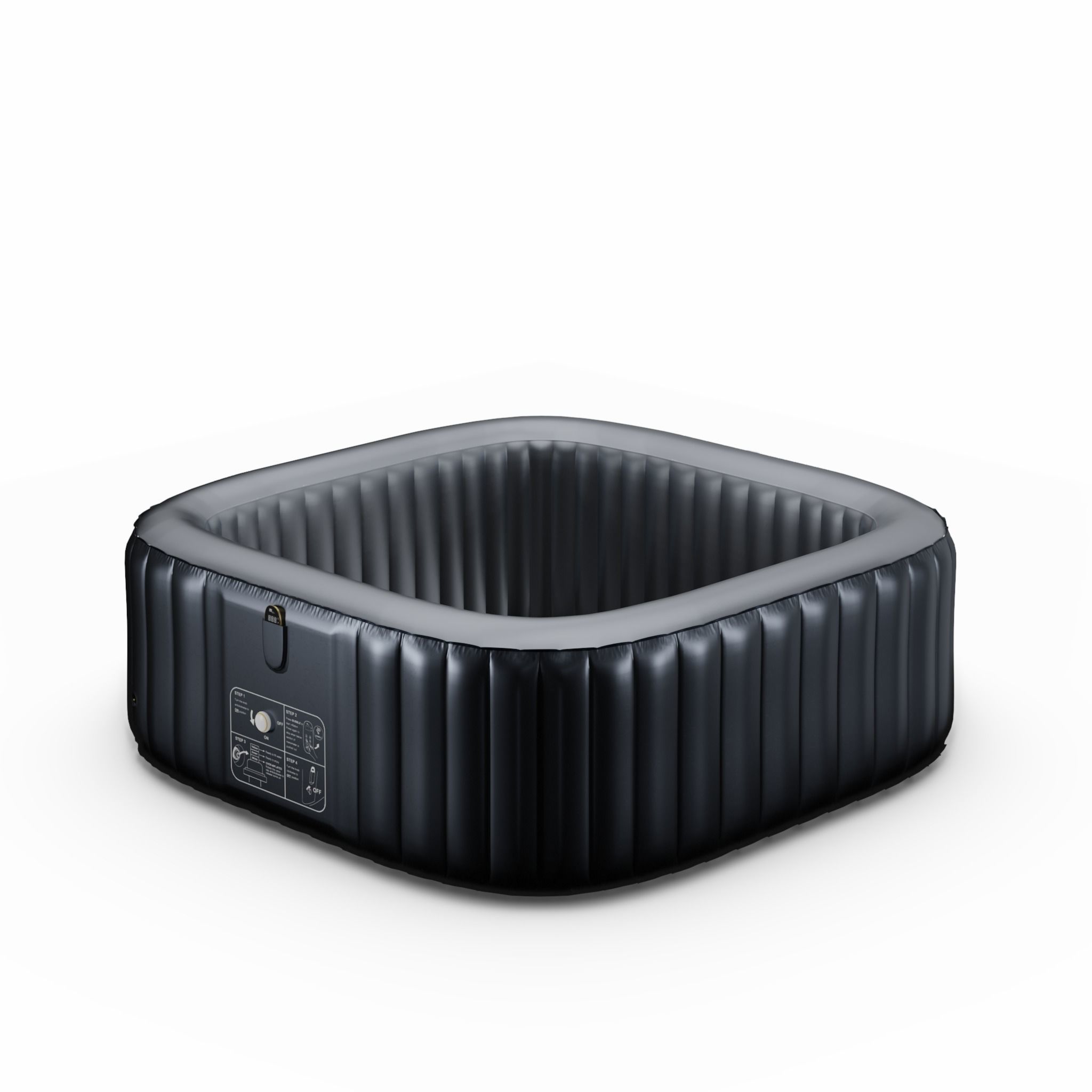 3D model 3D model of Hot Tub Jacuzzi MSPA Alpine 6p VR / AR / low-poly ...