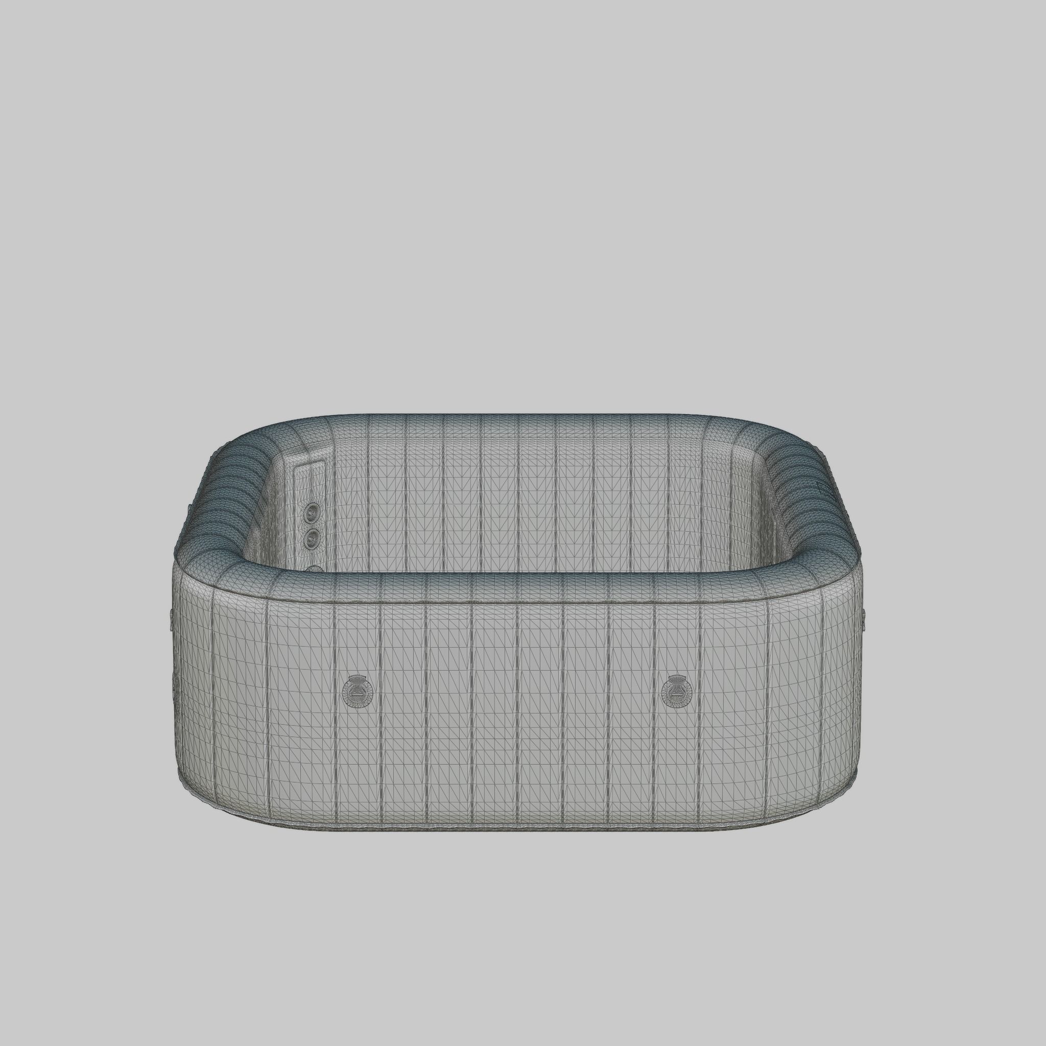 3D model 3D model of Hot Tub Jacuzzi MSPA Otium 6p VR / AR / low-poly ...