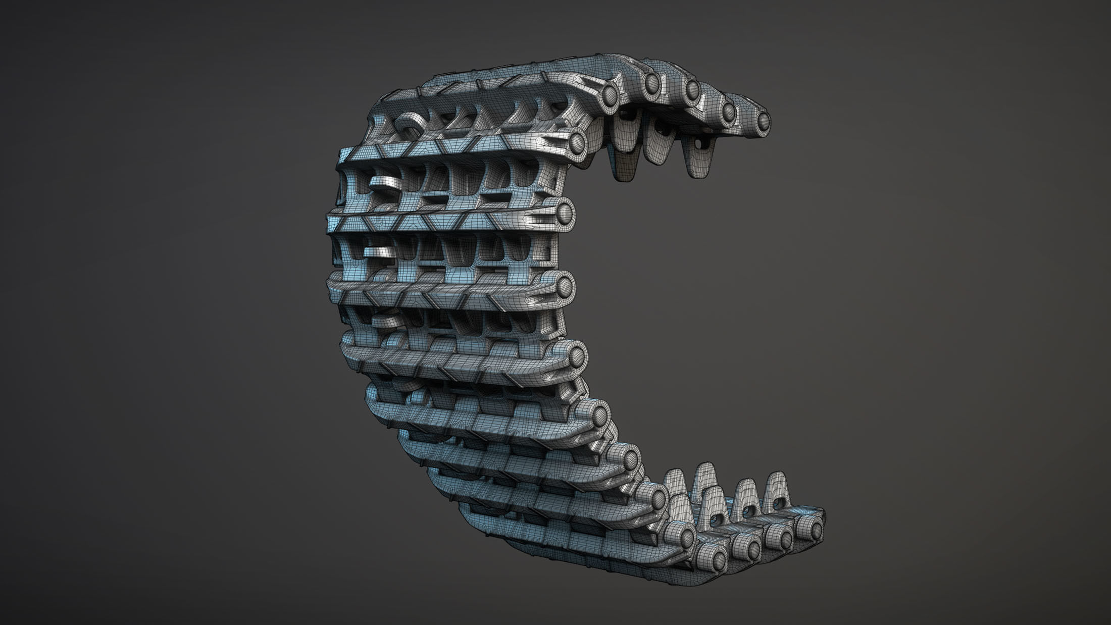 Panzer VI Tiger Tracks 3D model | CGTrader