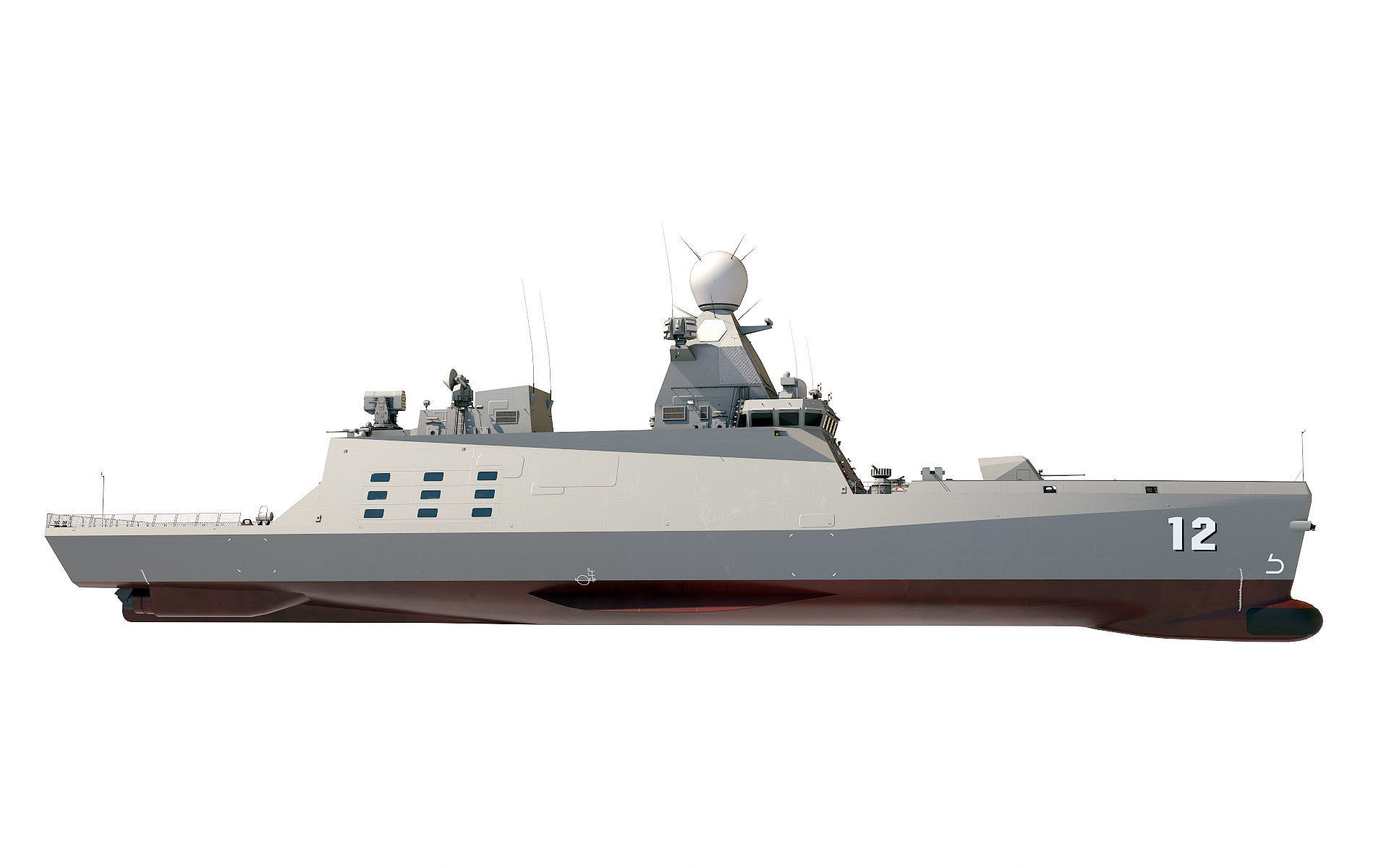 Corvette Class Ship 3D model | CGTrader