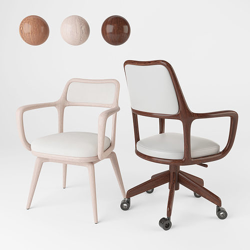 Giorgetti Baron Chair 3D model | CGTrader