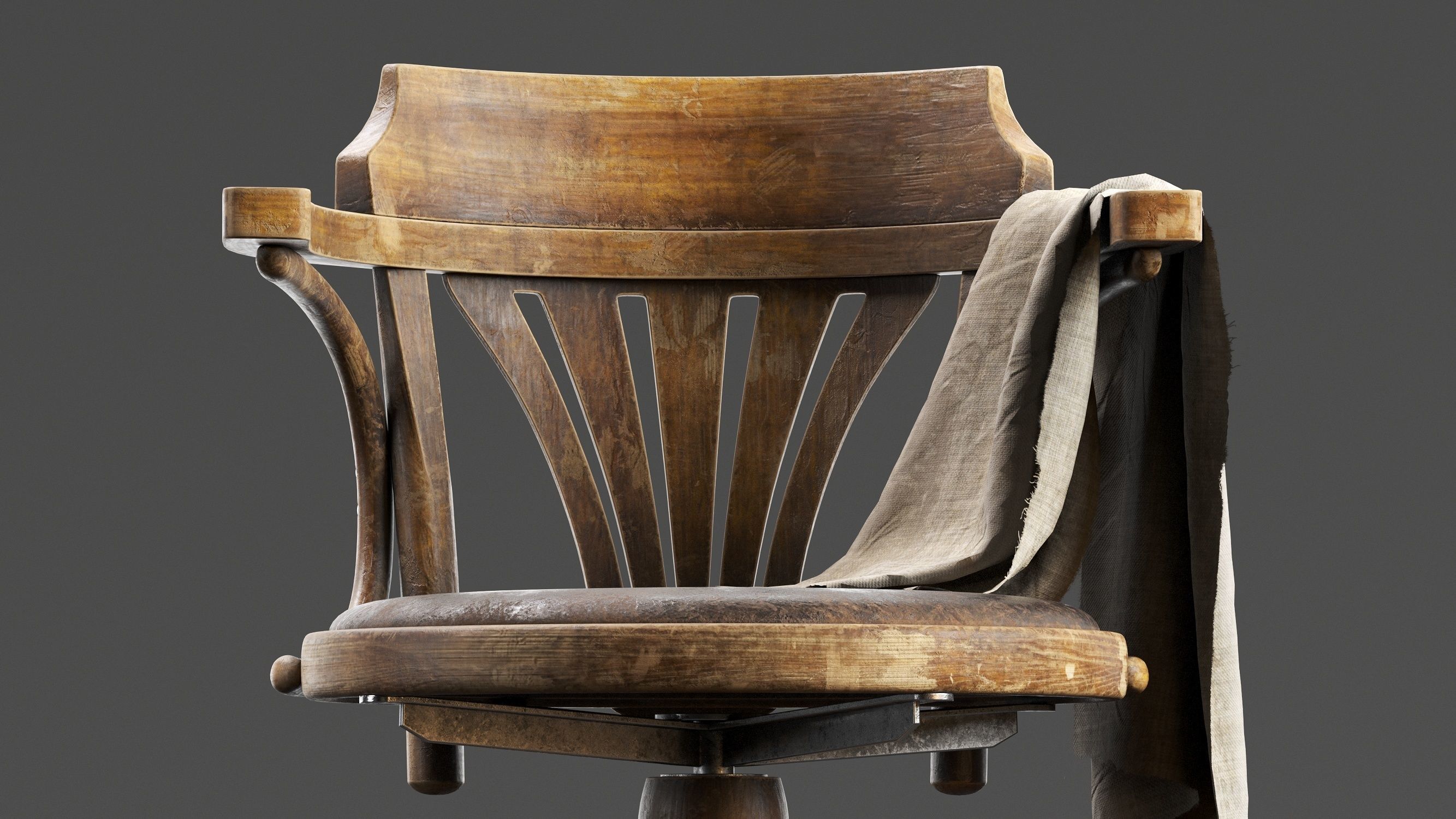 Revolving Armchair 3D model | CGTrader