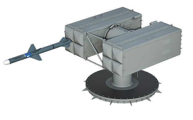 Rim 7 Sea Sparrow 3d Model Cgtrader