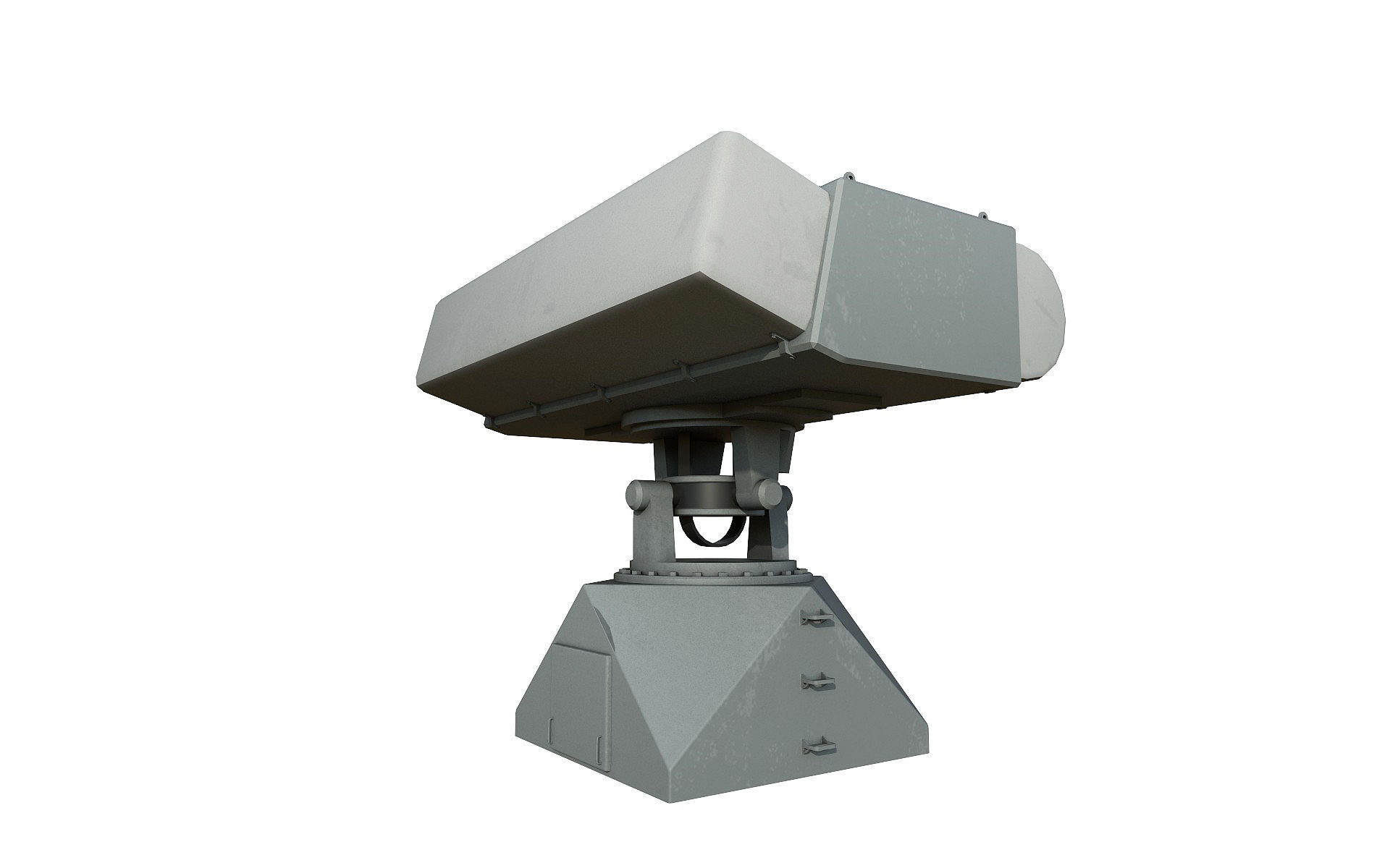 NAVAL SENSORS AND RADARS 3D model | CGTrader