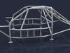 Roll cage V2 - nascar style 3D model | CGTrader