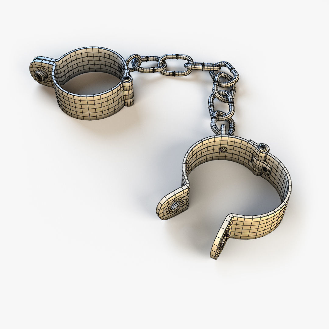 3D model Shackles old VR / AR / low-poly | CGTrader