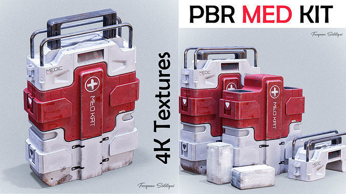 3D model Sci-fi Med Kit VR / AR / low-poly | CGTrader