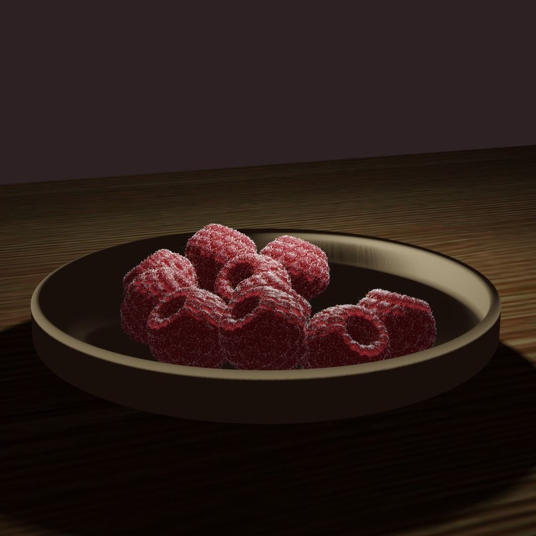 raspberry free 3D model | CGTrader