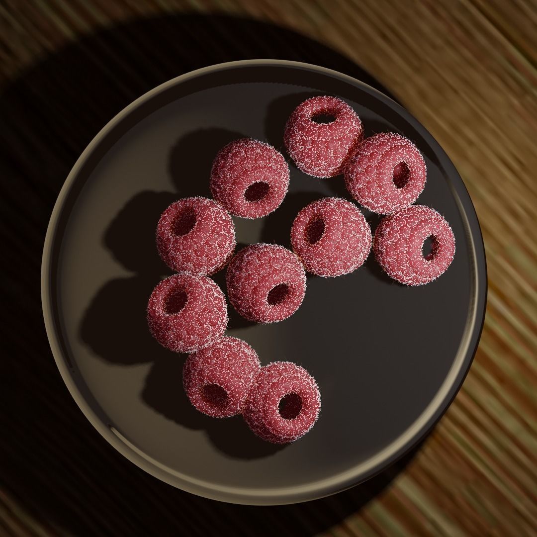 raspberry free 3D model | CGTrader