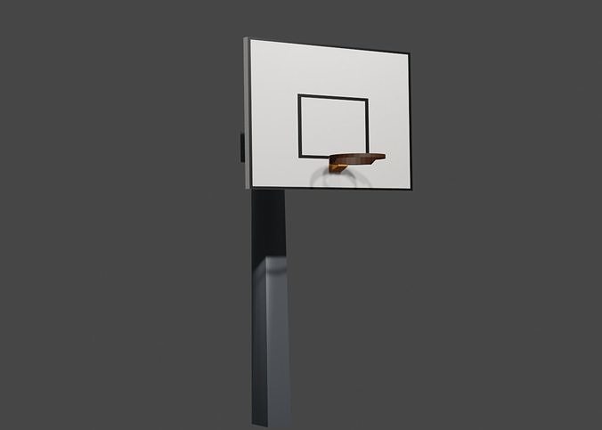 Low Poly Basketball Hoop free VR / AR / low-poly 3D model | CGTrader