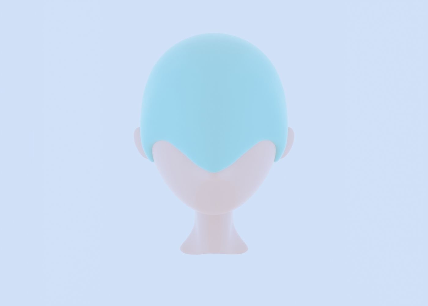 avatar hair style no5 3D model | CGTrader