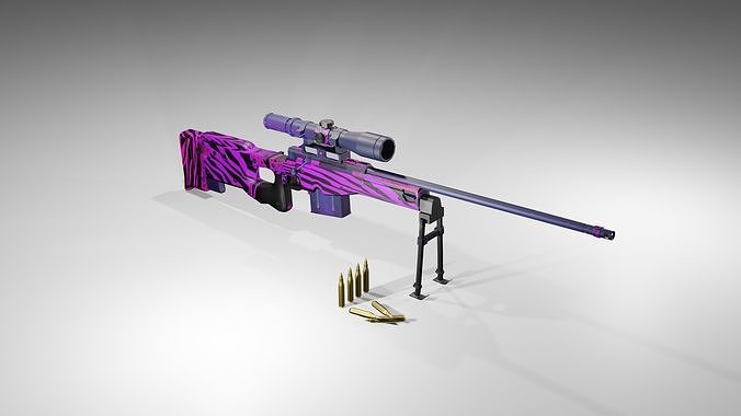 AWM RIFLE 3D model | CGTrader