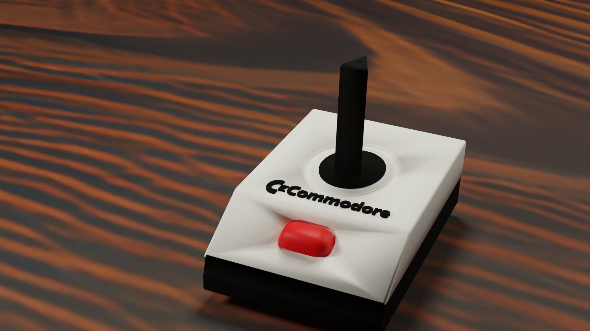 3D model High Quality VIC-20 Commodore Joystick Controller Pack VR / AR ...