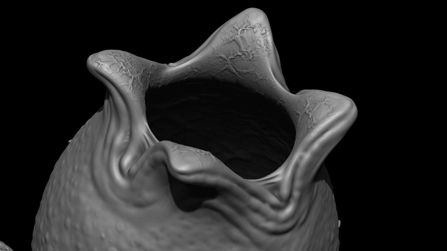 3D PRINTABLE OPEN AND CLOSED ALIEN EGGS SIX PACK 3D model 3D printable ...