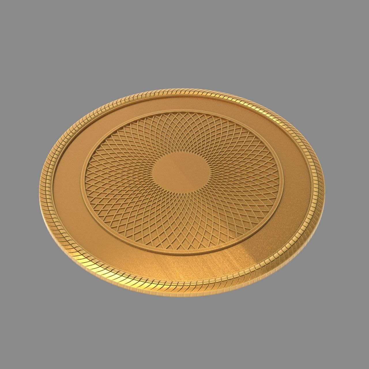 Round base with internal pattern 3D model 3D printable | CGTrader