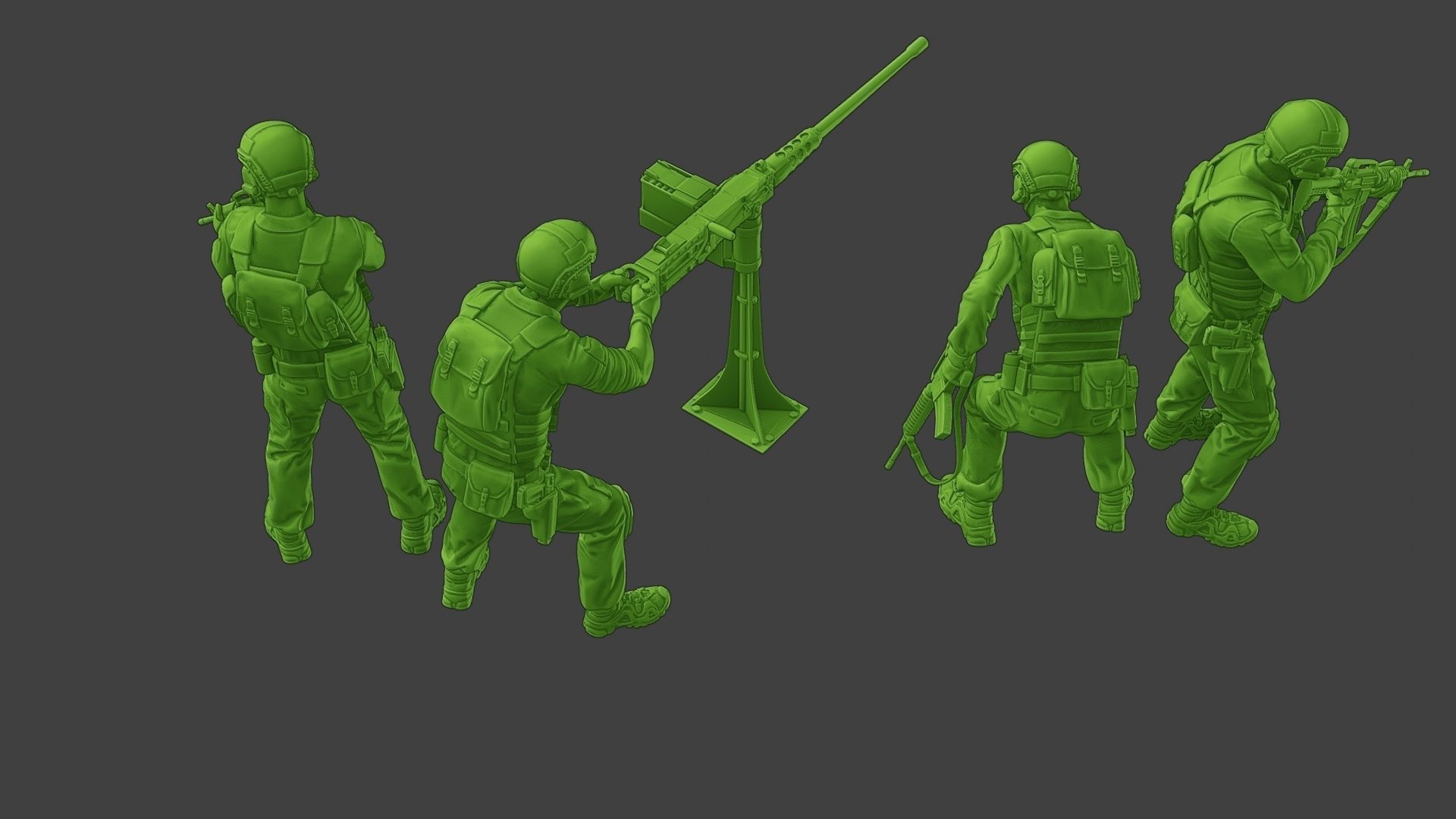 US Special Forces USSF1 Pack 1 3D Model Collection | CGTrader