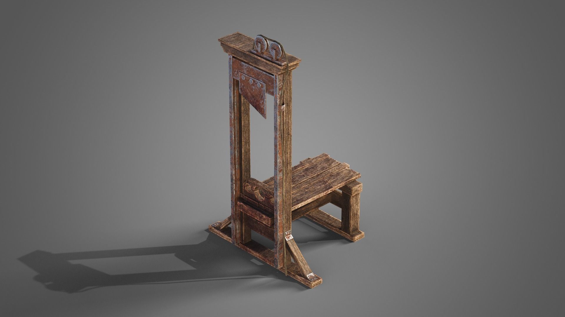 3D model Medieval prison set VR / AR / low-poly | CGTrader