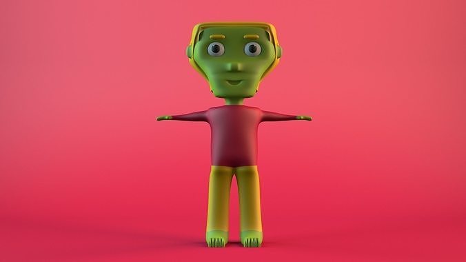 CHARACTER MODEL 3D model | CGTrader