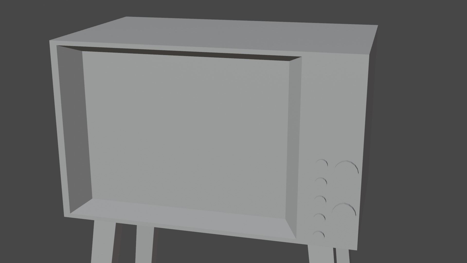 3D model TV Old Retro PS1 PSX style VR / AR / low-poly | CGTrader