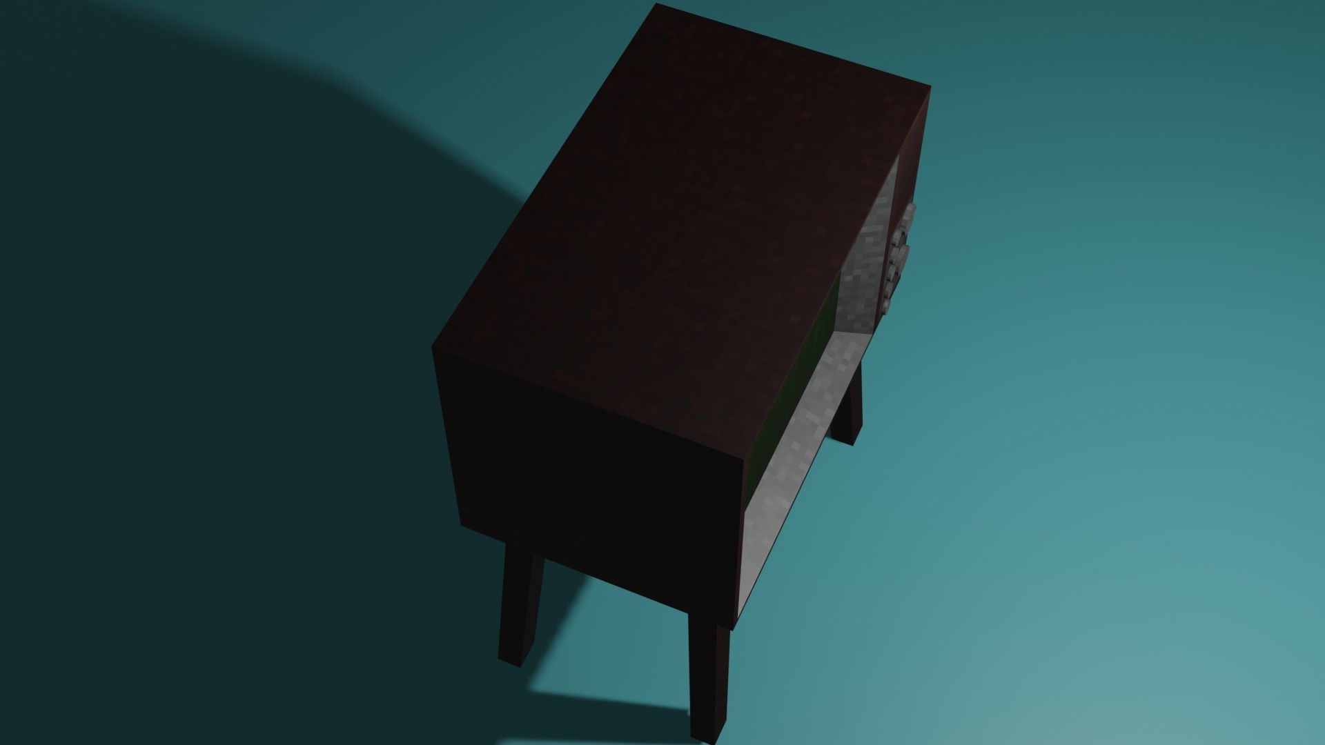 3D model TV Old Retro PS1 PSX style VR / AR / low-poly | CGTrader