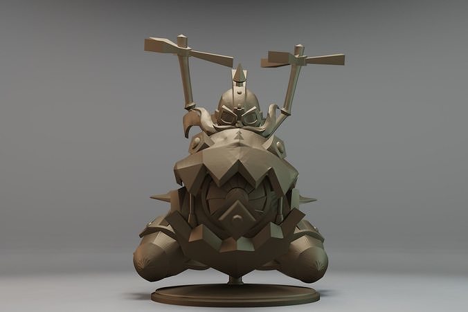 CORKI - LEAGUE OF LEGENDS 3D model 3D printable | CGTrader