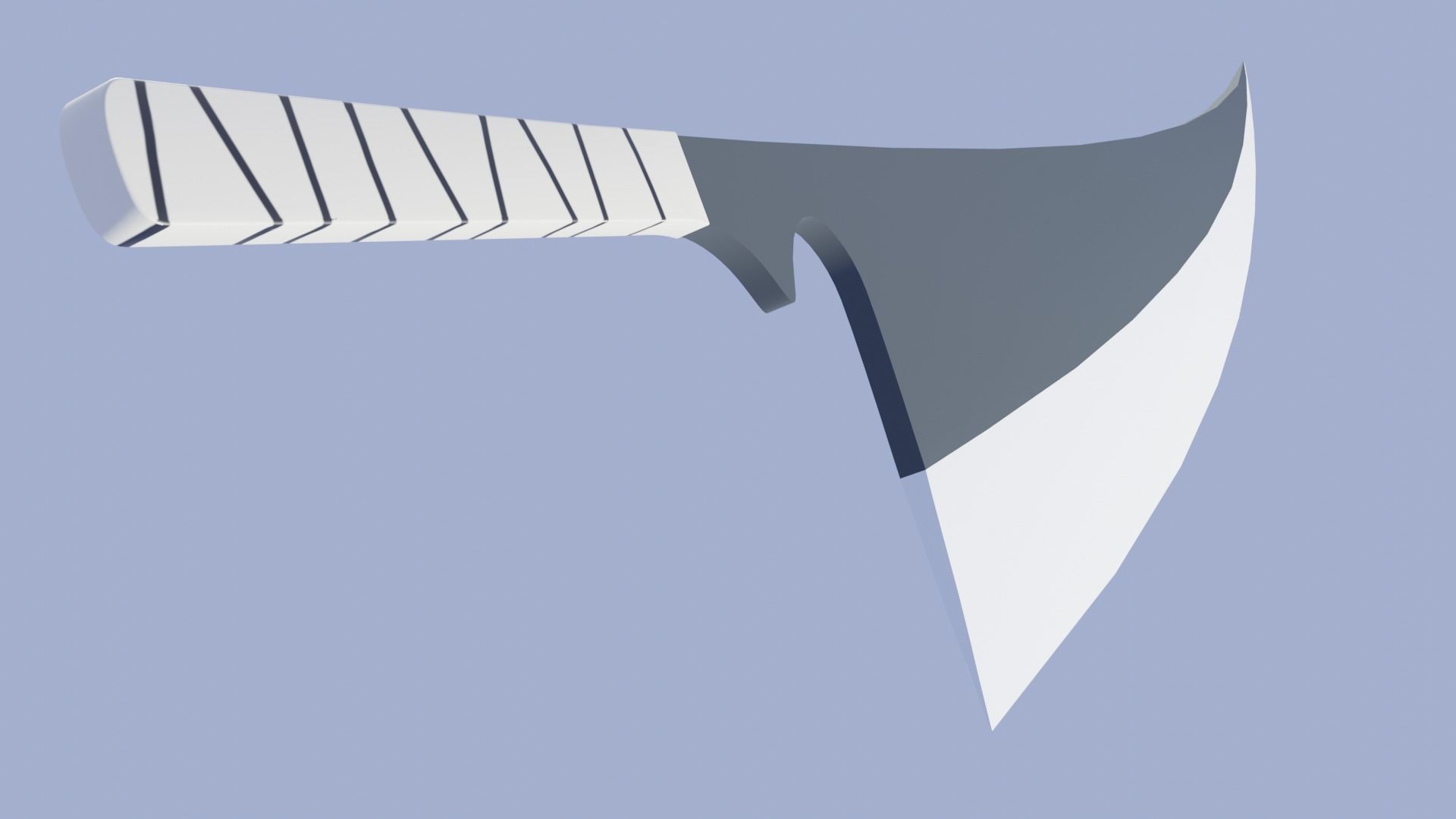 Anime sword Zangetsu free 3D model | CGTrader