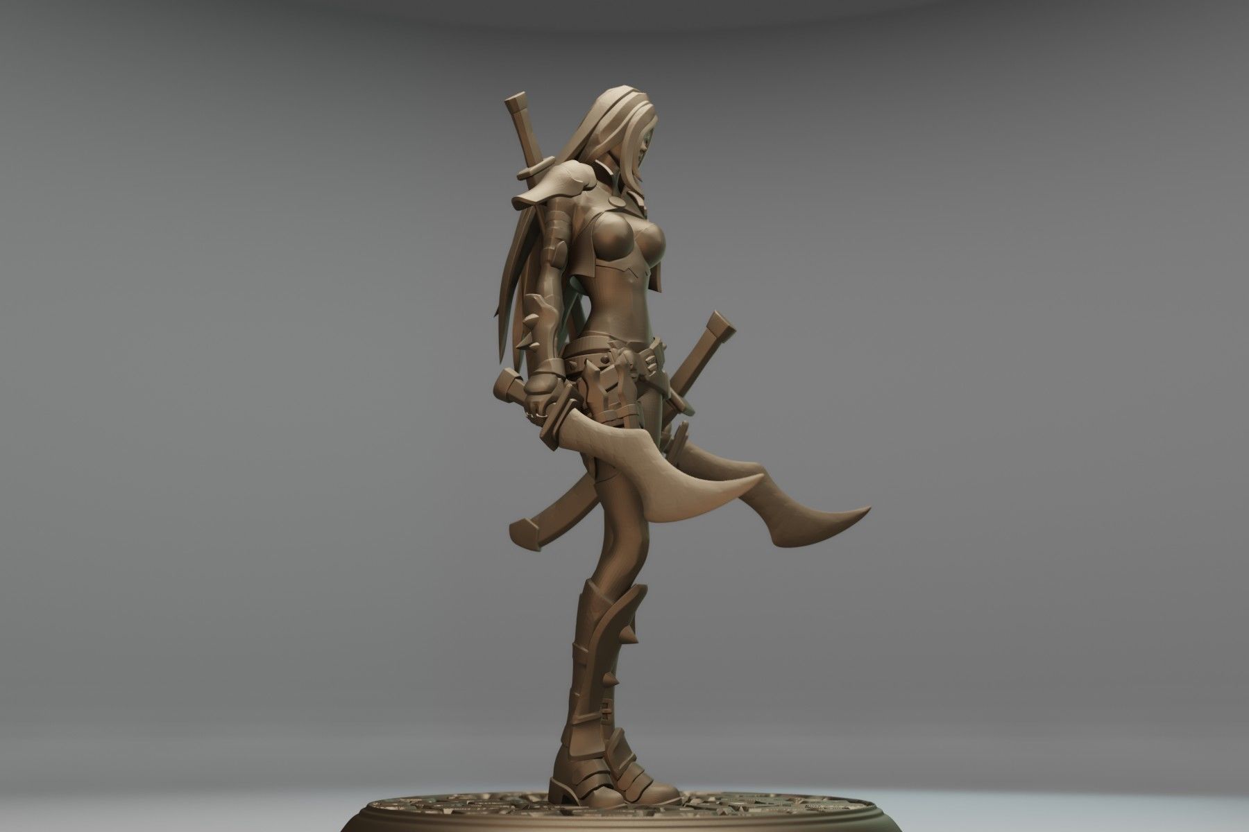 KATARINA - LEAGUE OF LEGENDS 3D model 3D printable | CGTrader