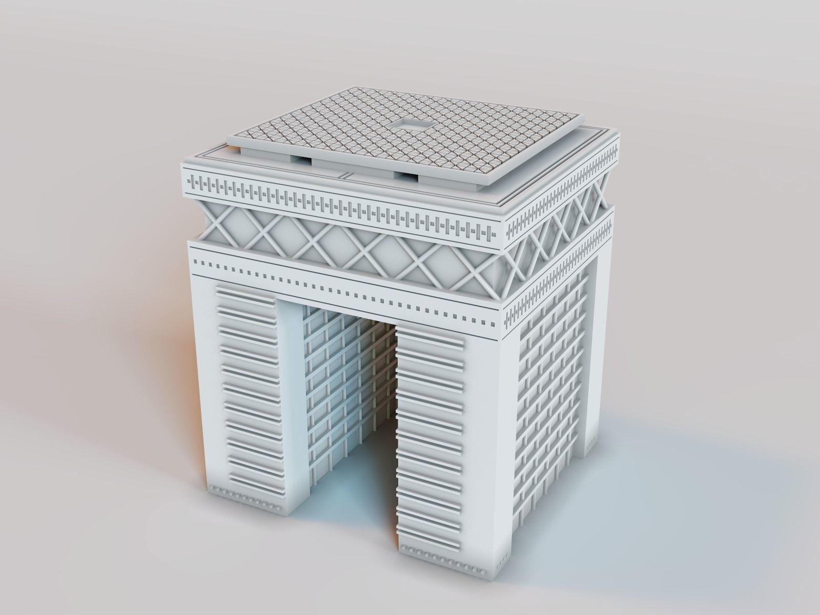 DUBAI skyline - landmarks collection 3D model 3D printable | CGTrader