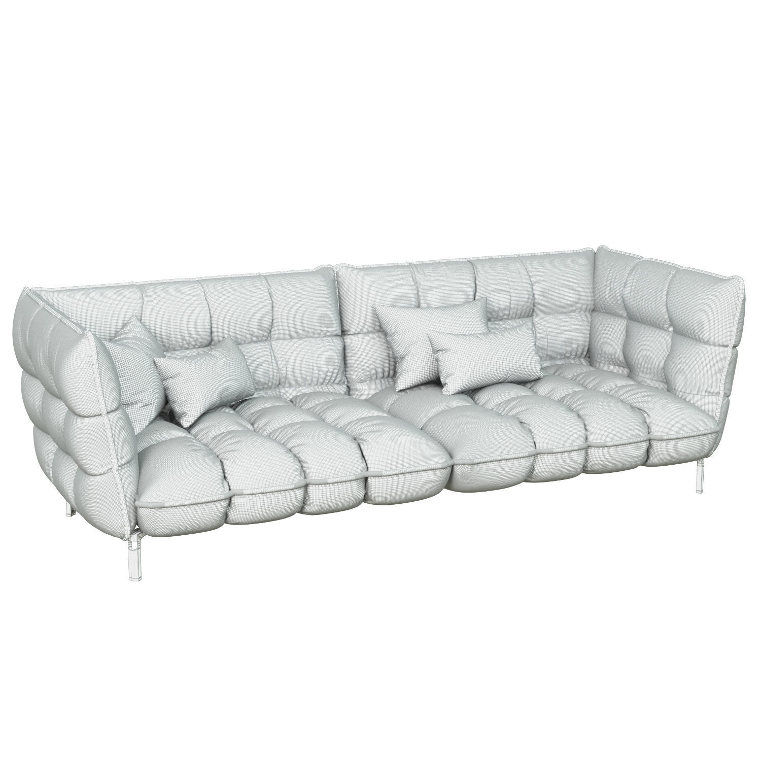Husk sofa 3D model | CGTrader