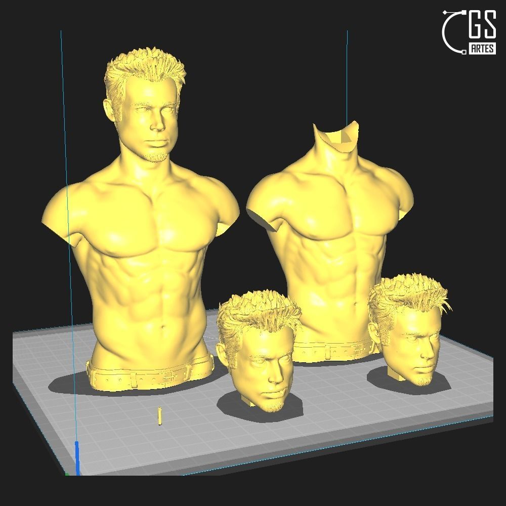 TYLER DURDEN - FIGHT CLUB 3D model 3D printable | CGTrader