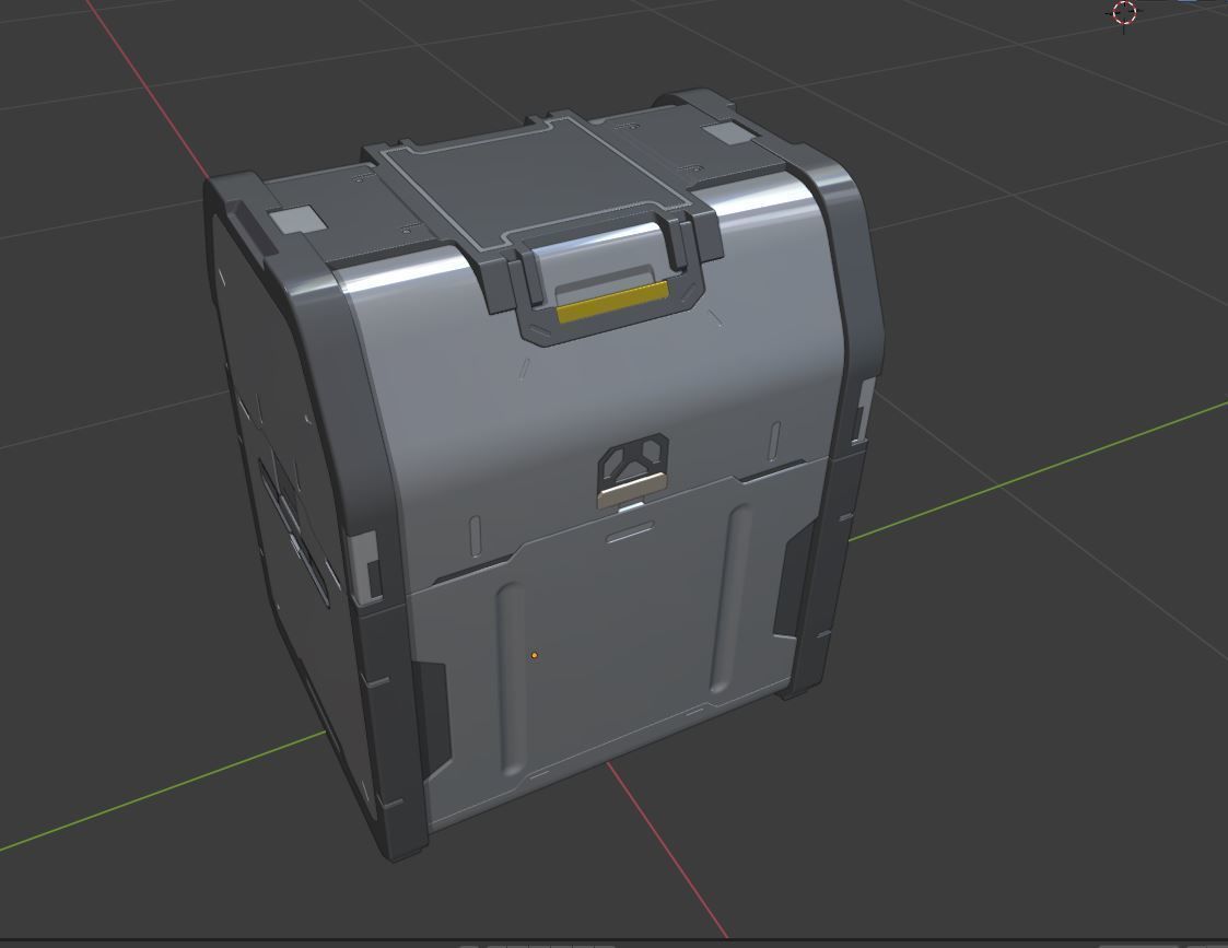 Sci-Fi case 3D model | CGTrader