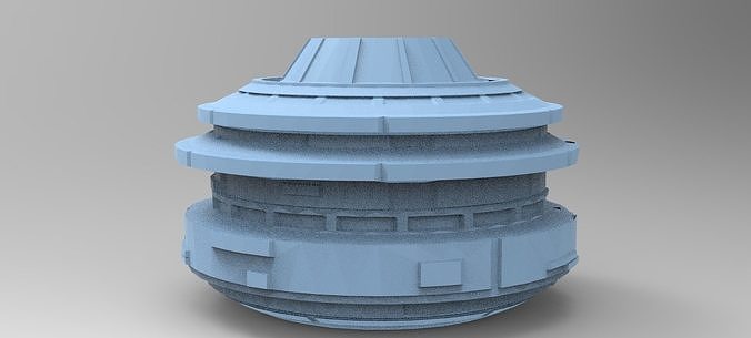Moon base prop 3 3D model | CGTrader