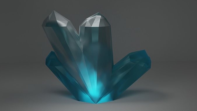 Crystal free 3D model | CGTrader
