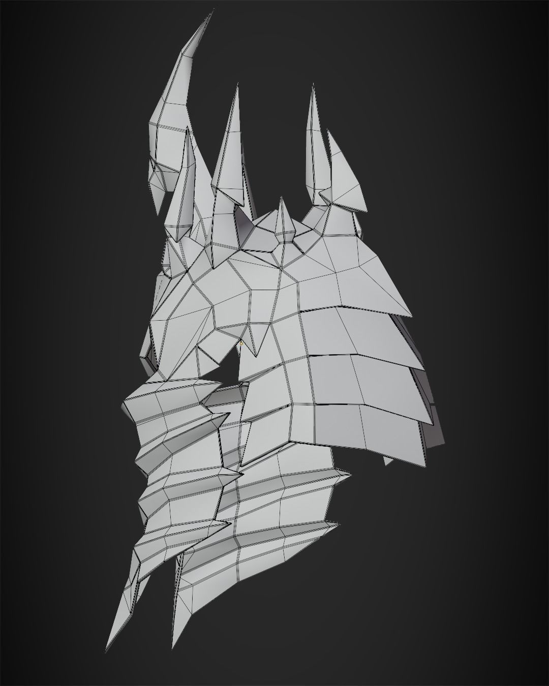 World of Warcraft Lich King Helmet for Cosplay 3D model 3D printable ...